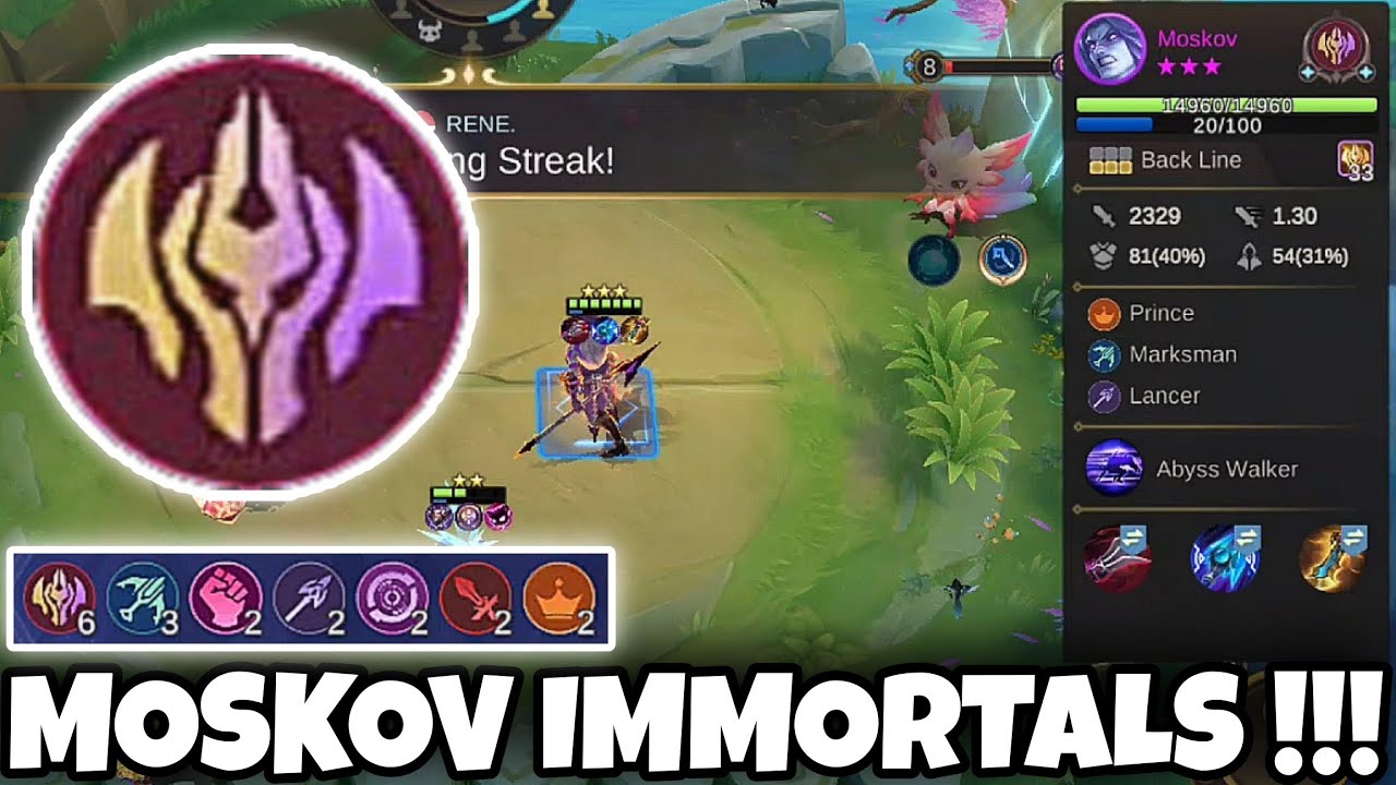 MC-361 | MOSKOV IMMORTALS PANEN STACKS | MOBILE LEGENDS MAGIC CHESS ...