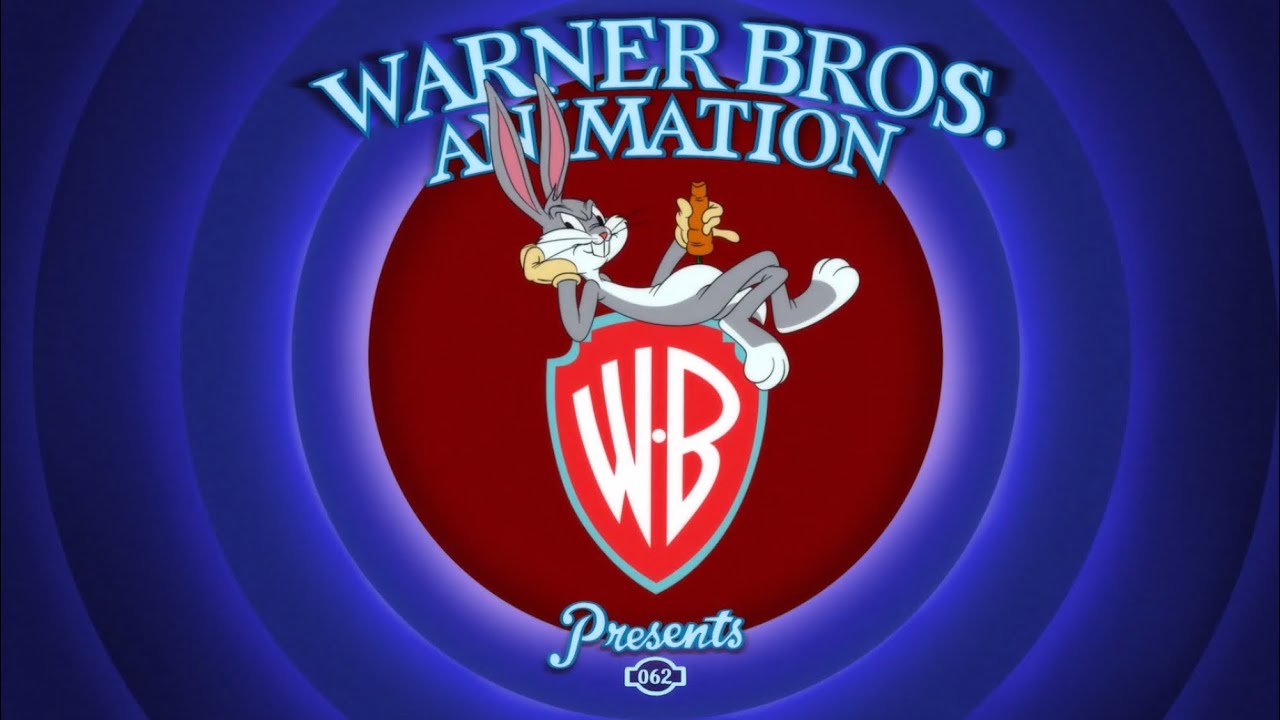 Looney Tunes Cartoons Bugs Bunny riding on shield intro (Season 3 ...