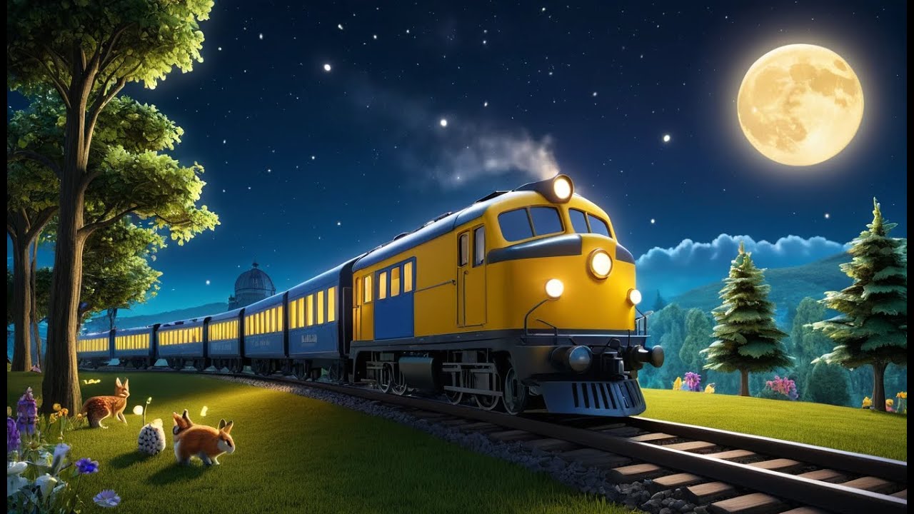 The Train on the Track Goes Choo Choo | Catchy Train Song for Kids ...