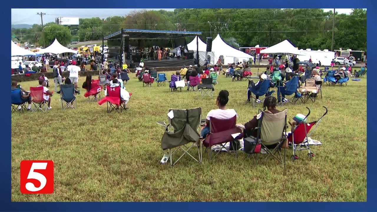 Juneteenth615 ready to celebrate at Ft. Negley Park! - YouTube