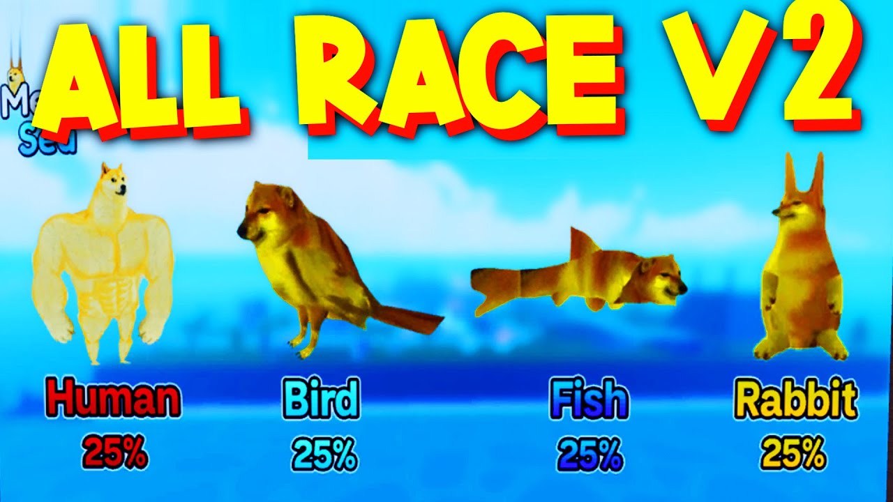 RACE V2 EXPLAINED in MEME SEA! RACE V2 AWAKENING! ROBLOX - YouTube