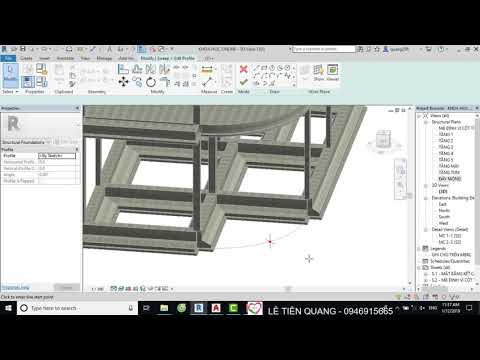 Tự học Revit Structure Bài 42 Sử dụng công cụ Model In Place để dựng ...