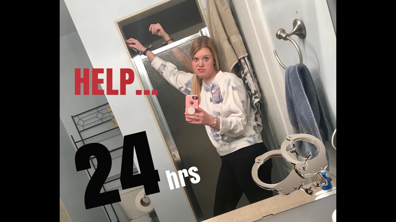 24 Hour Handcuff Challenge!! - M.A.K. Vlog 3 - YouTube