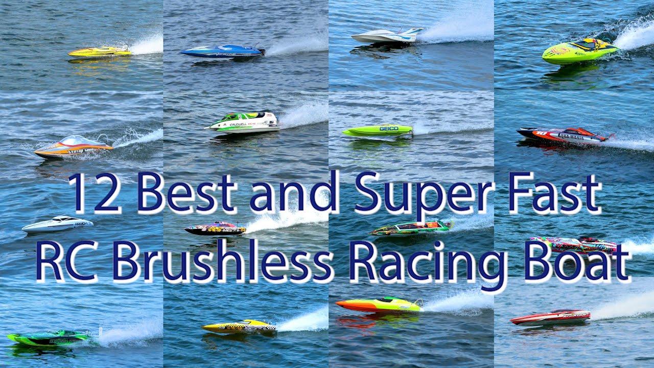 12 Super Fast & Best brushless RC Racing Boat RC Crawler Extreme - YouTube