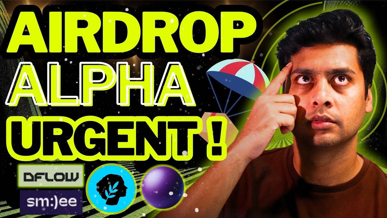 Loads of Airdrop Alpha Dflow, Morkie, Smilee, Metis (🕐Time Sensitive) 🌡️ - YouTube