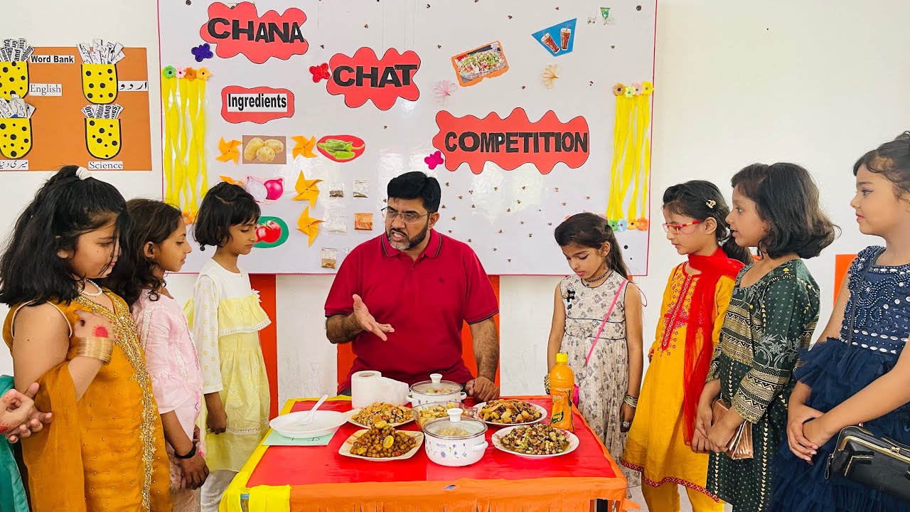 Chana Chat Party is a fun- filled event that challenges children's ...