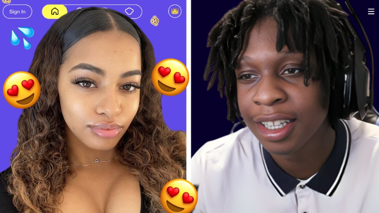 NoLimitJay Goes on The Monkey App... - YouTube