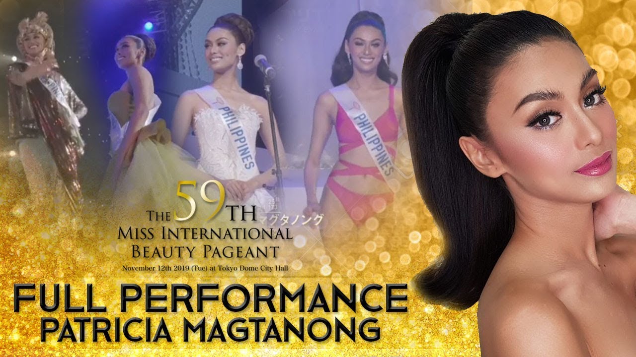 PATCH MAGTANONG Full Performance in Miss International 2019 🥇 Own That Crown