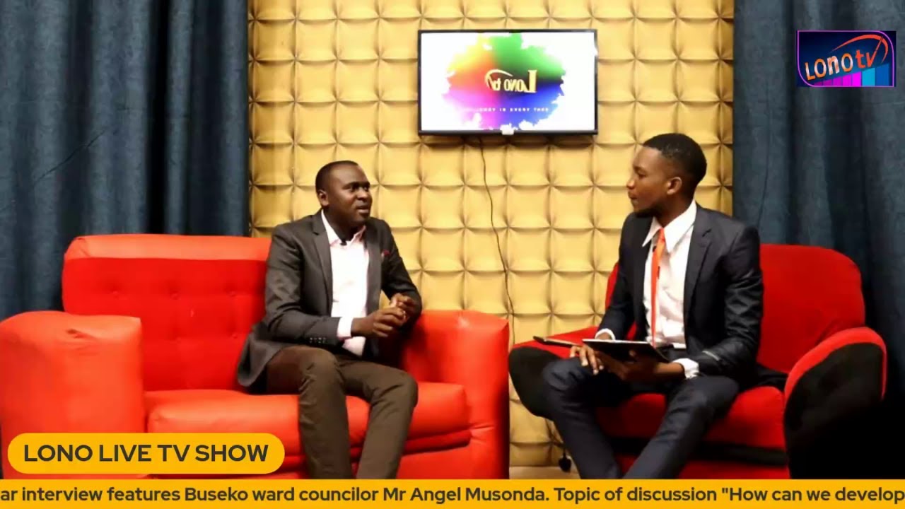 LONO TV WITH HON ANGEL MUSONDA - YouTube