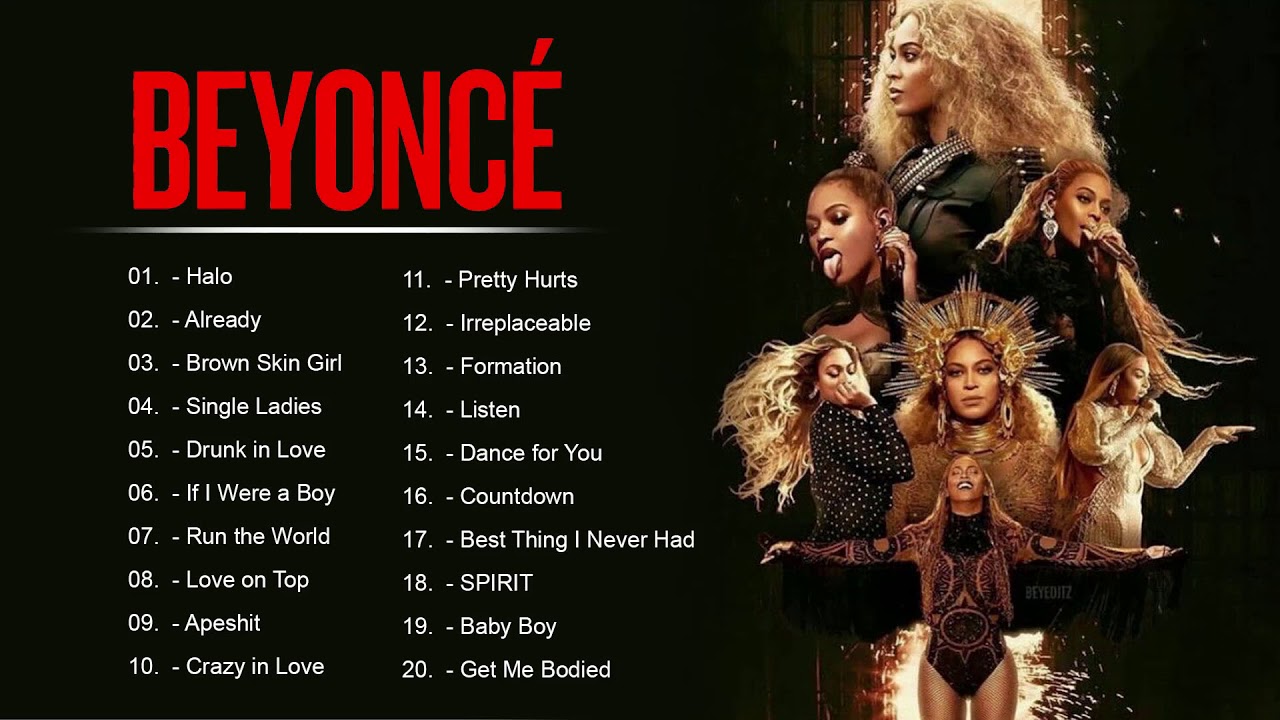 The Best Of Beyoncé - Beyonce Greatest Hits - Beyoncé Playlist 2020 ...
