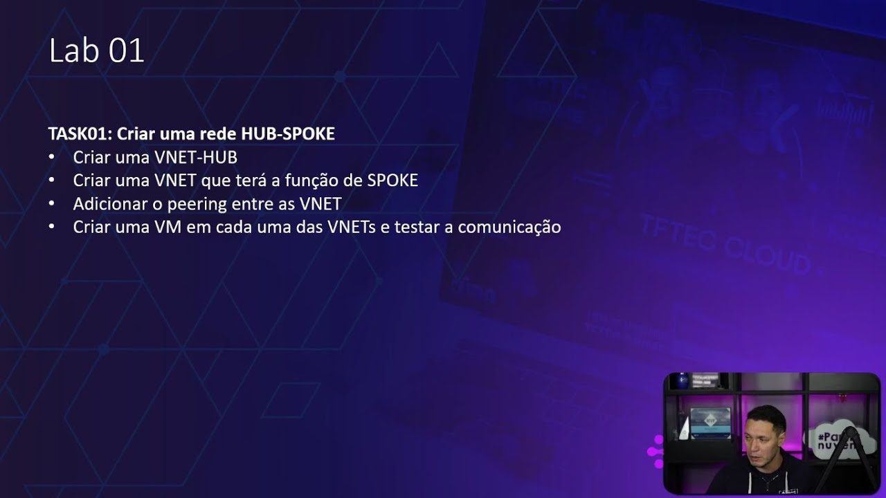 AZ-104 - Módulo 05 - Intersite Connectivity - TASK01: Criar uma rede ...