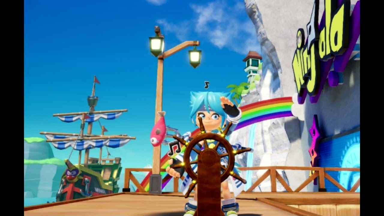 Ninjala Emote Turn the Rudder - YouTube