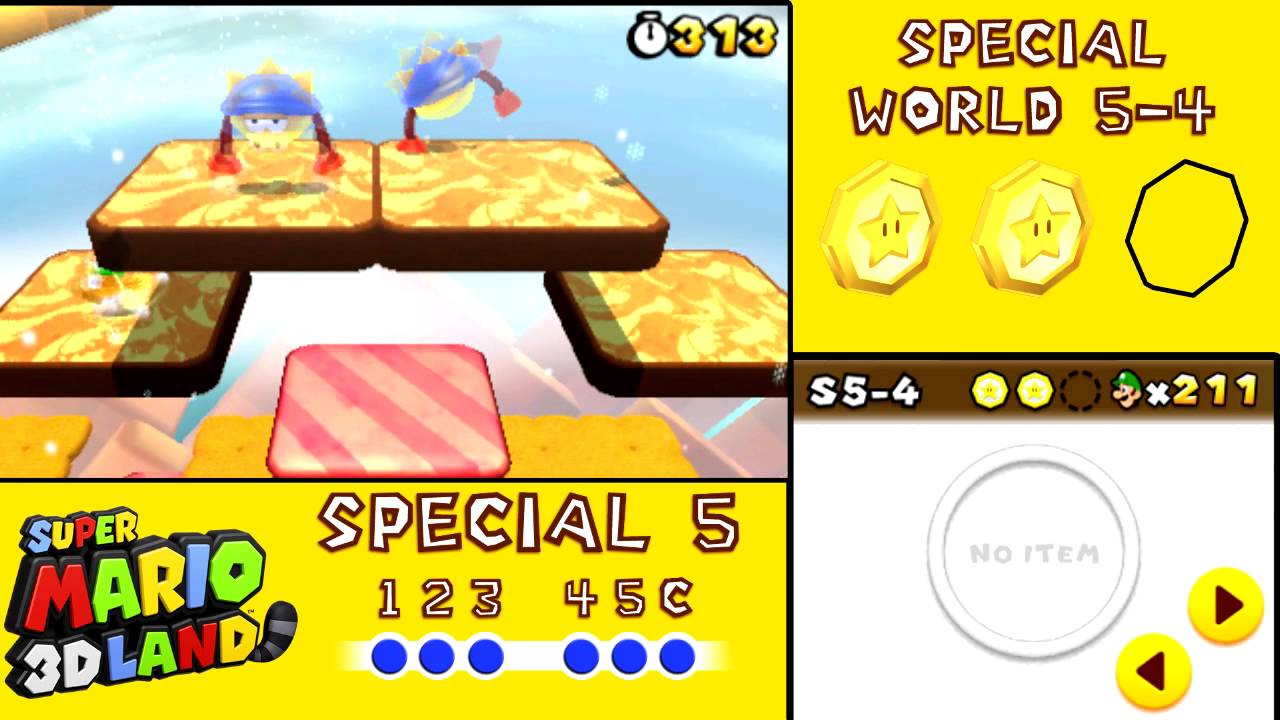 Super Mario 3D Land - Special World 5 - YouTube