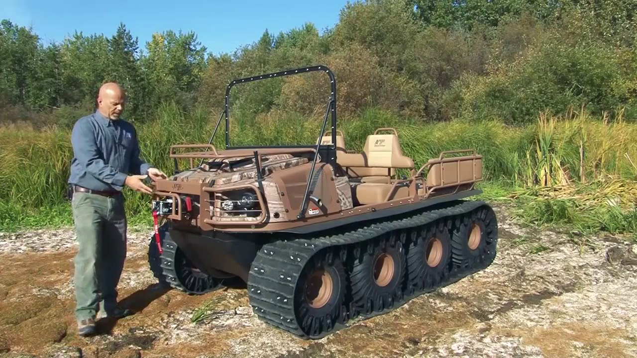 Argo Outfitter XTi 8x8 first look - YouTube