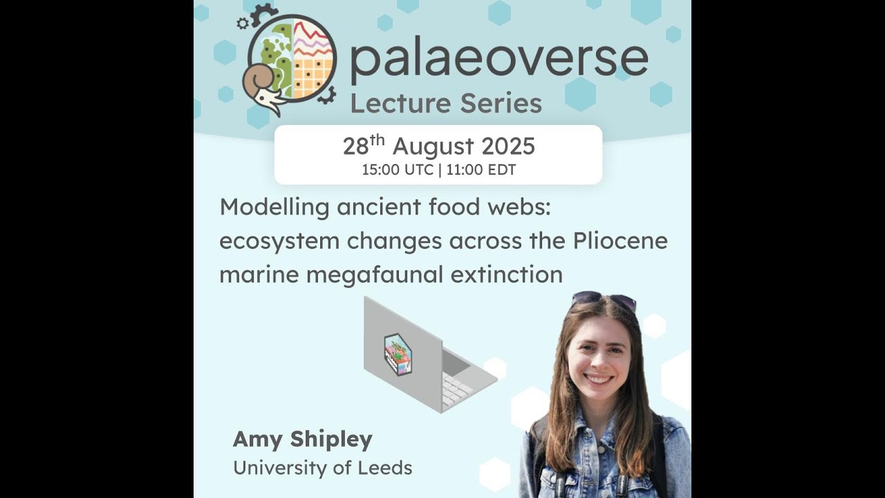 Palaeoverse Lecture Series: Amy Shipley - Modelling ancient food webs ...