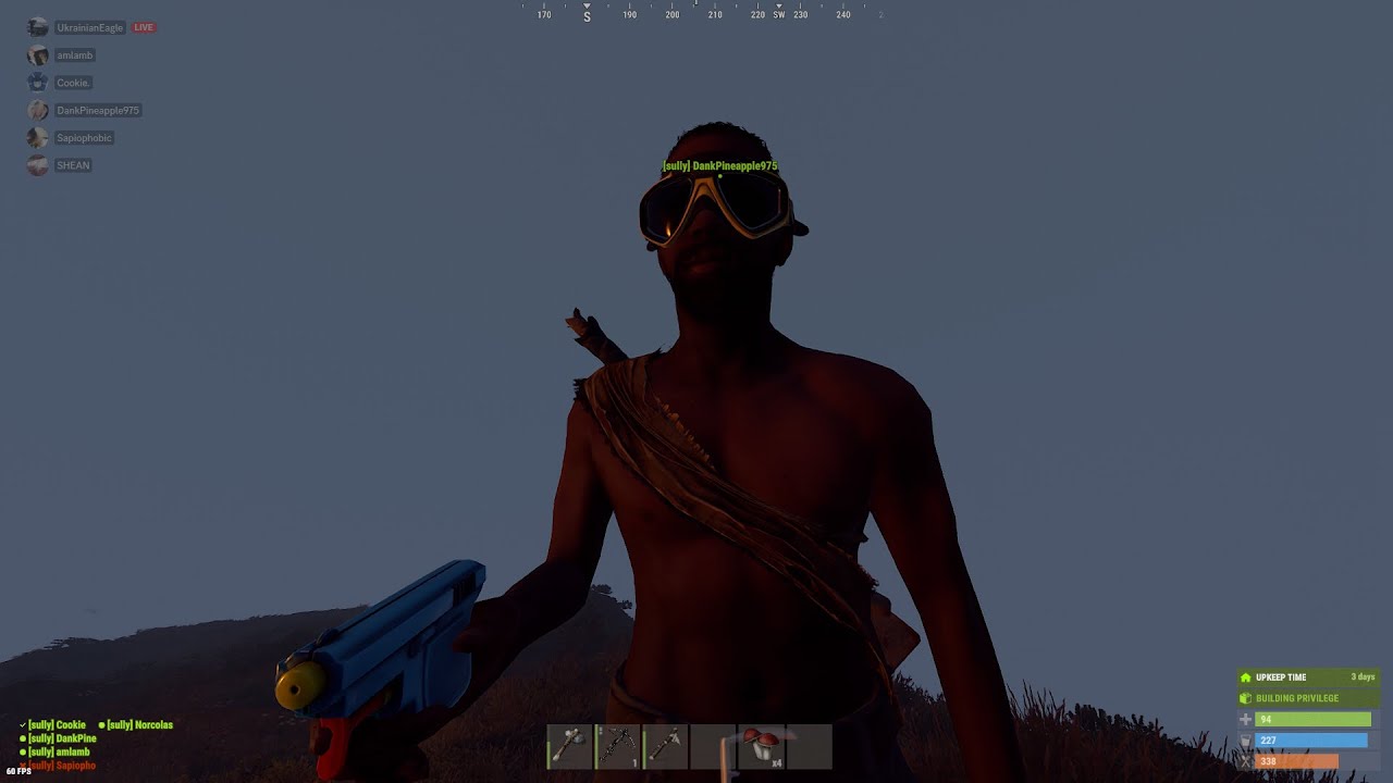 stealing base from angry duo rust - YouTube