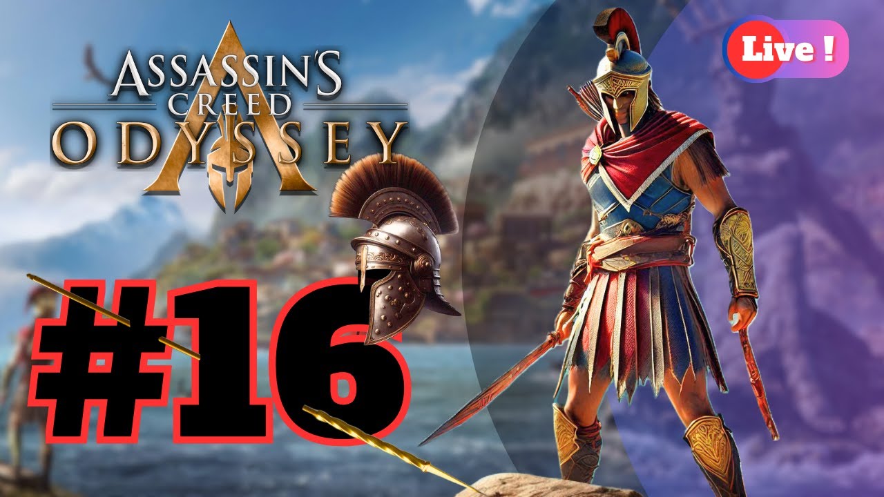 [LIVE] #16(หลุด) แชมป์โอลิมปิก Assassin's Creed Odyssey - YouTube