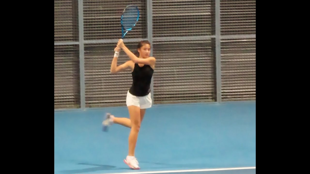 109年匯陽盃全國網球錦標賽 Yu Chieh Hsieh vs Li Hsin Lin - YouTube