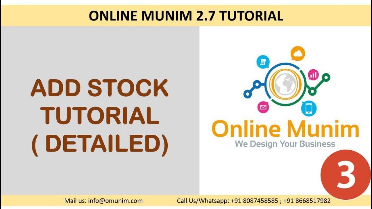 ADD STOCK DETAILED 2.7.19 TUTORIAL - YouTube