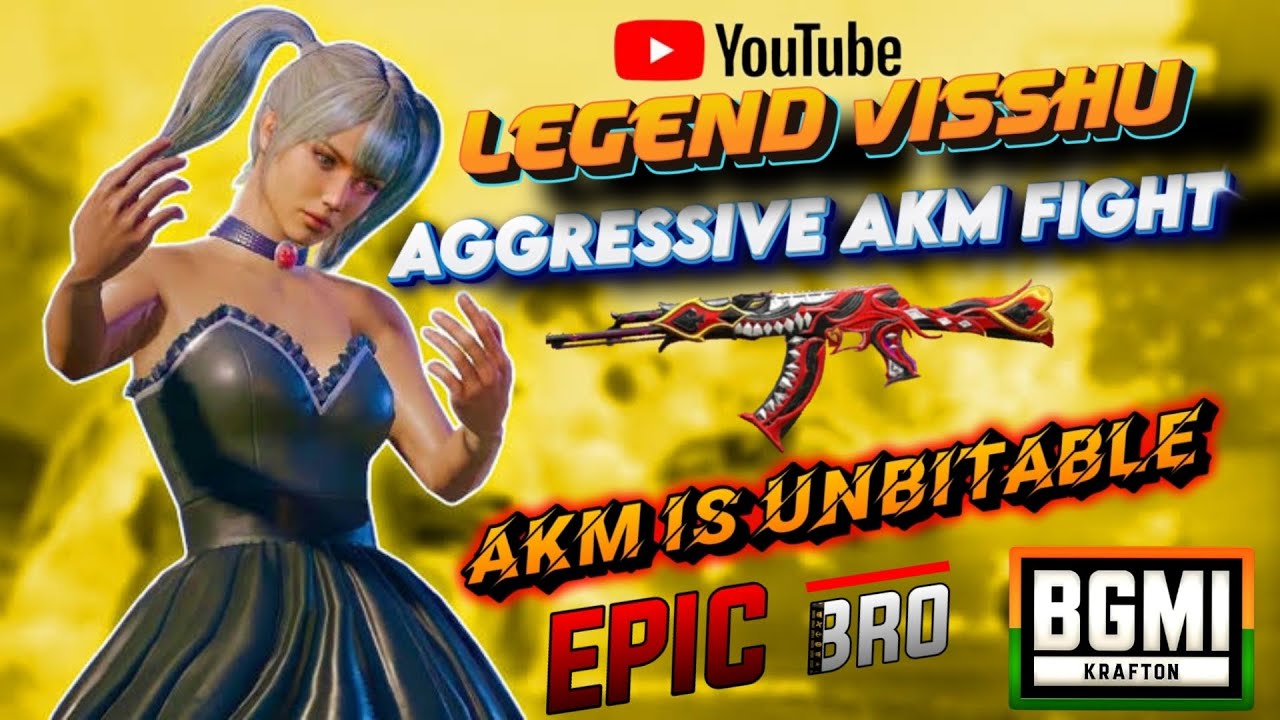 AKM IS UNBEATABLE|| AKM IS GOD GU N IN BGMI|| BGMI AKM MONTAGE ...