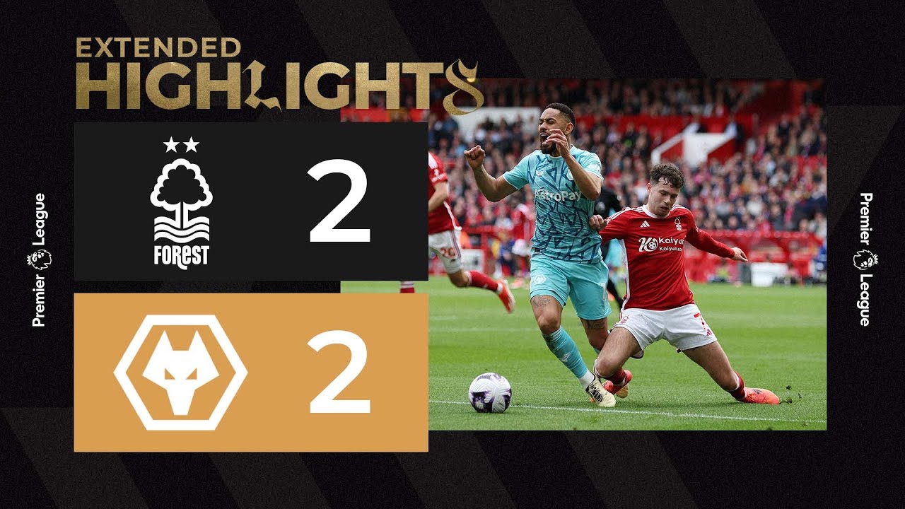 Cunha's stunning solo goal! | Nottingham Forest 2-2 Wolves | Extended ...