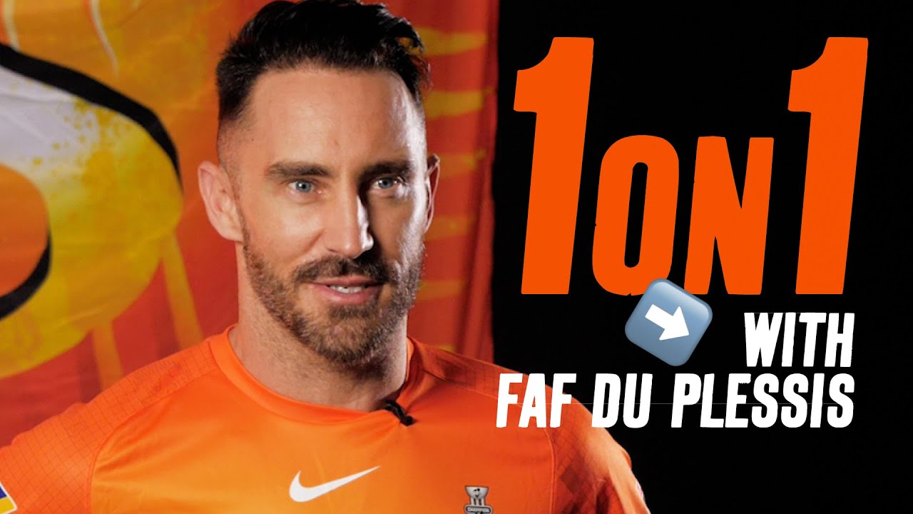 "Hopefully we can Bring Another Trophy to Perth" | 1 on 1 with Faf du ...