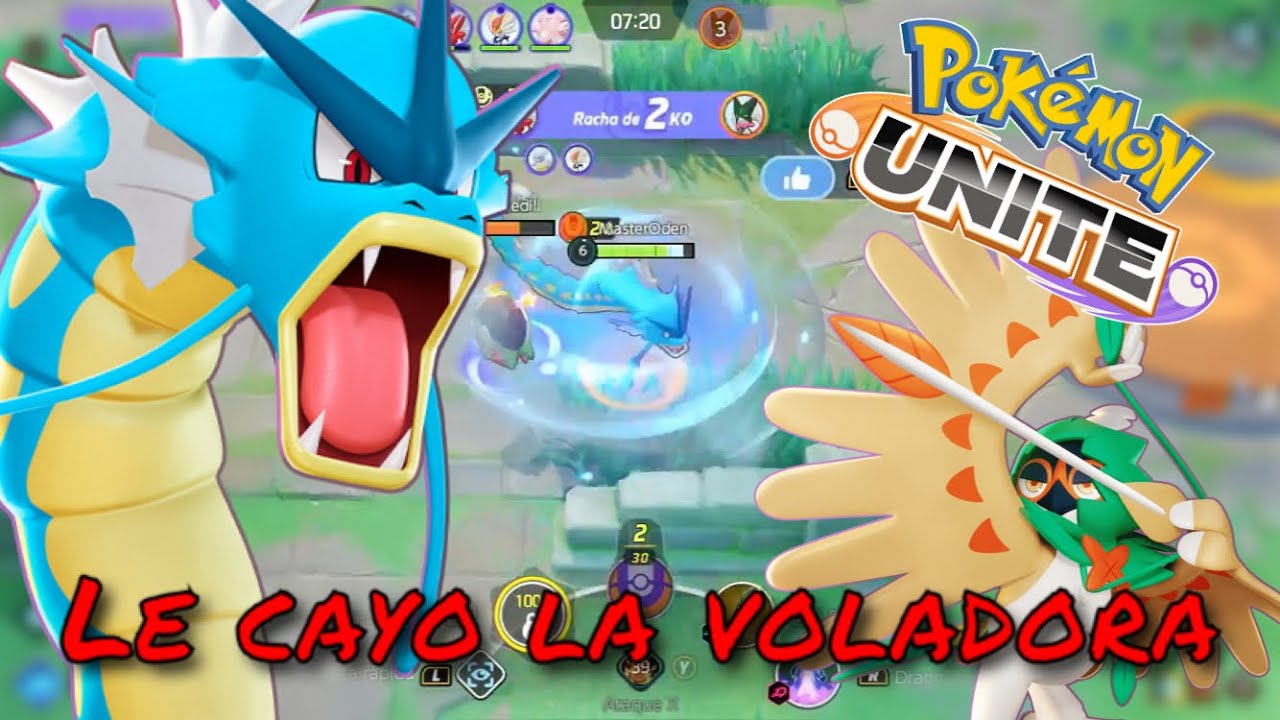 Pokemon Unite Le Cayo la Voladora al Pollo🔥 - YouTube