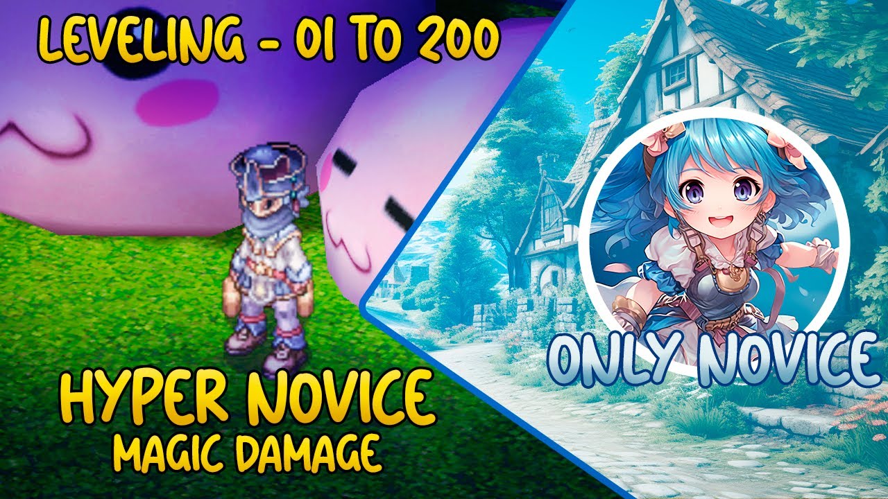 Leveling 01 to 200 Magic Novice -- Hyper Novice - Rockragnarok - YouTube