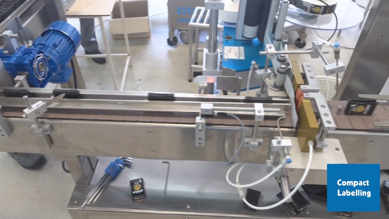 COMPACT 900 3 P with Product Infeed Loader Magazine - YouTube