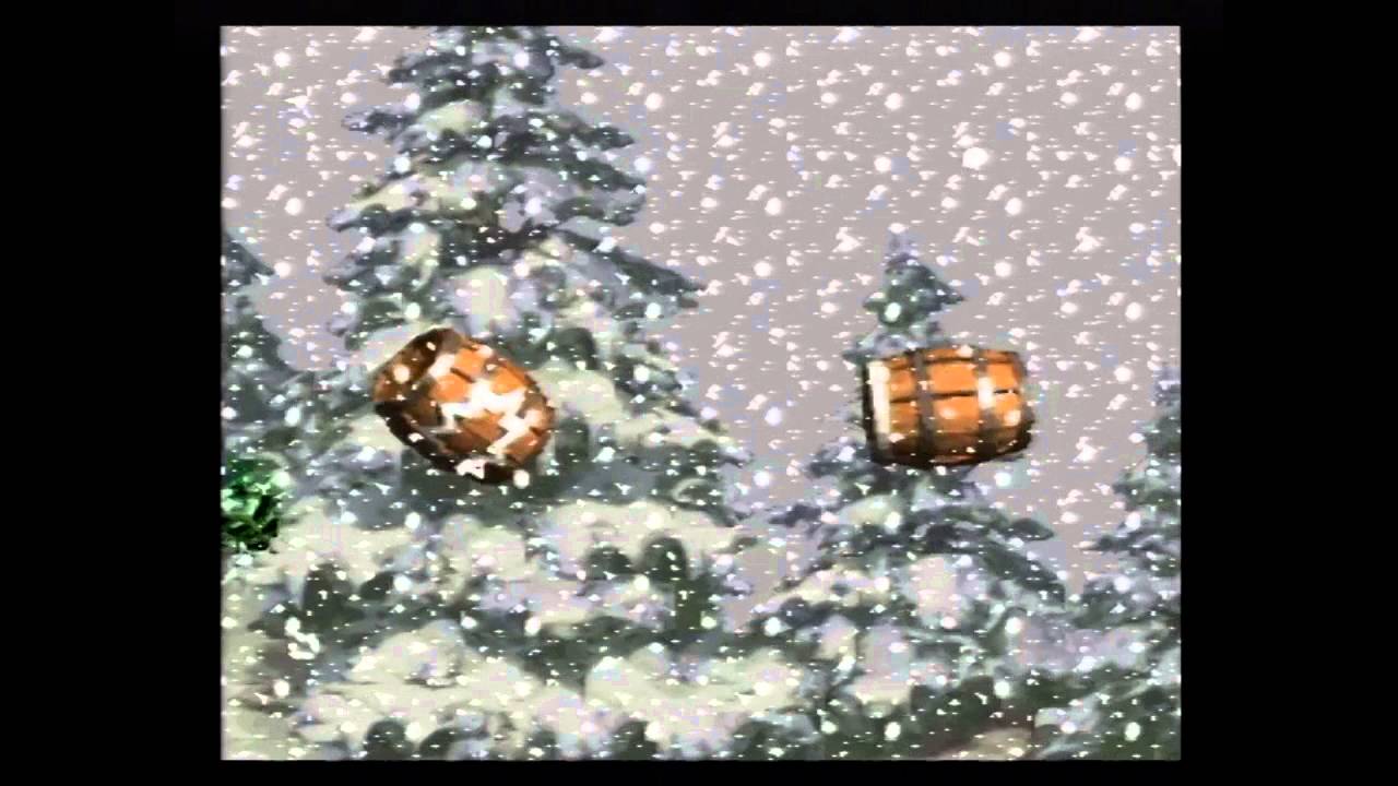 Donkey Kong Country: Snow Barrel Blast blue baloon (30i capture test ...