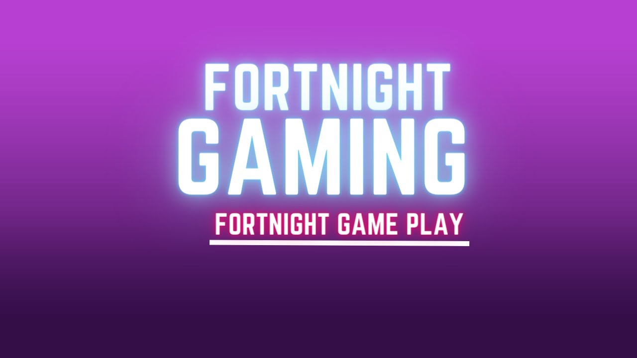 fortnight game play - YouTube