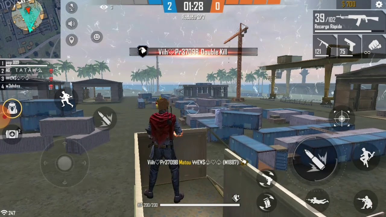 1 CONTRA SQUAD FF - YouTube