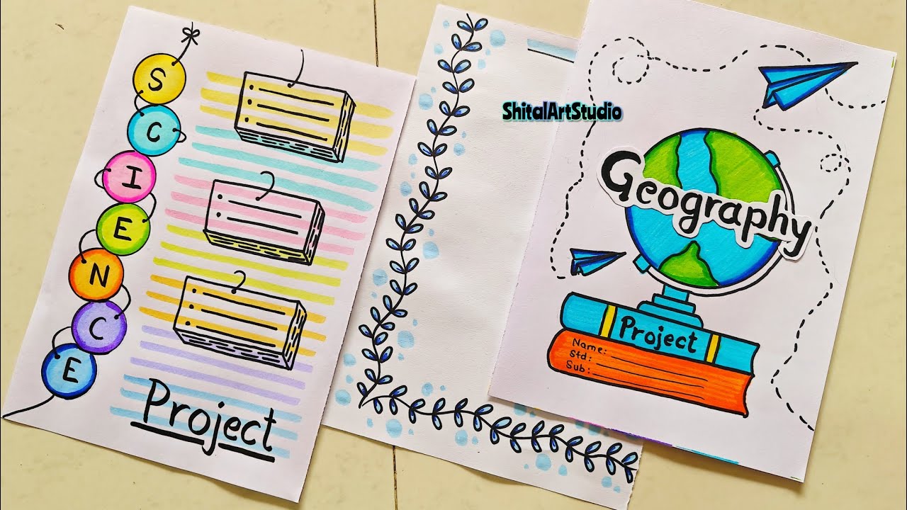 BORDER DESIGNS🥳/PROJECT WORK DESIGNS/A4 SHEET/ASSIGNMENT COVER/FRONT ...