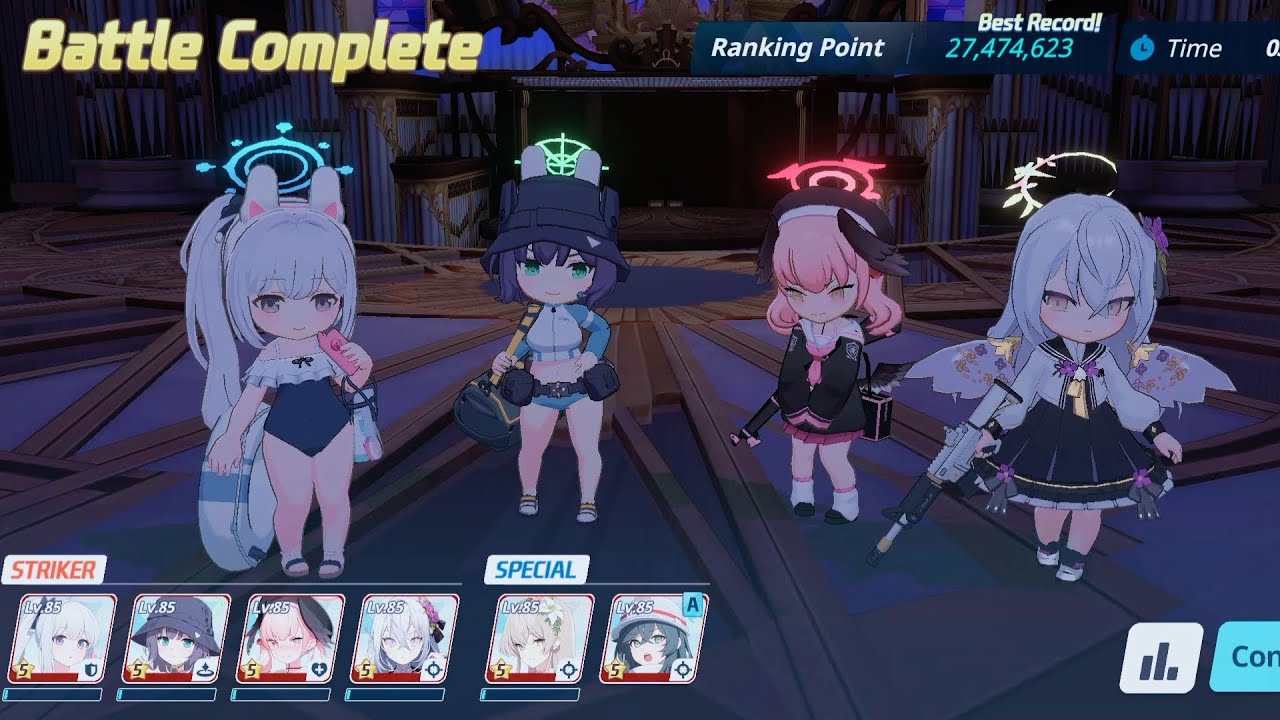 Blue Archive - Raid Gregorius Insane Indoor 27,474,623 - YouTube