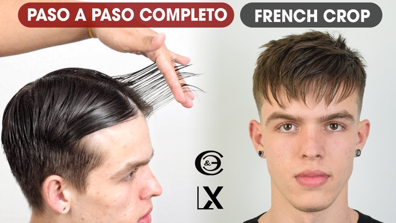 Como hacer un French Crop - CORTE COMPLETO + Fade ★ loyalfix.com - YouTube