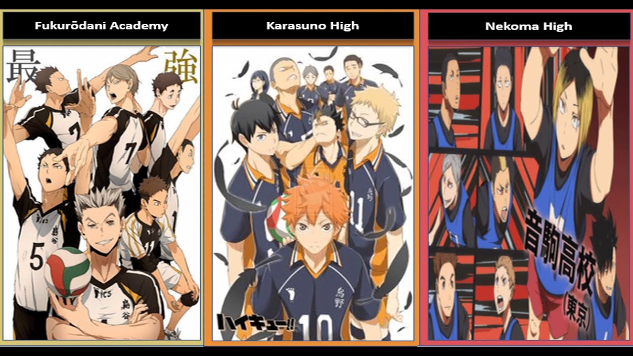 Characters and Their Positions │Haikyuu - YouTube