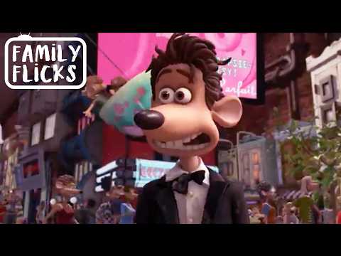Roddy’s Hilarious First Day in the Sewer 🐭🚽 | Flushed Away | Family Flicks
