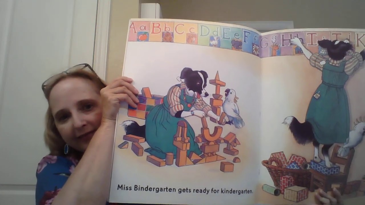 Read Aloud - Miss Bindergarten Gets Ready for Kindergarten - YouTube