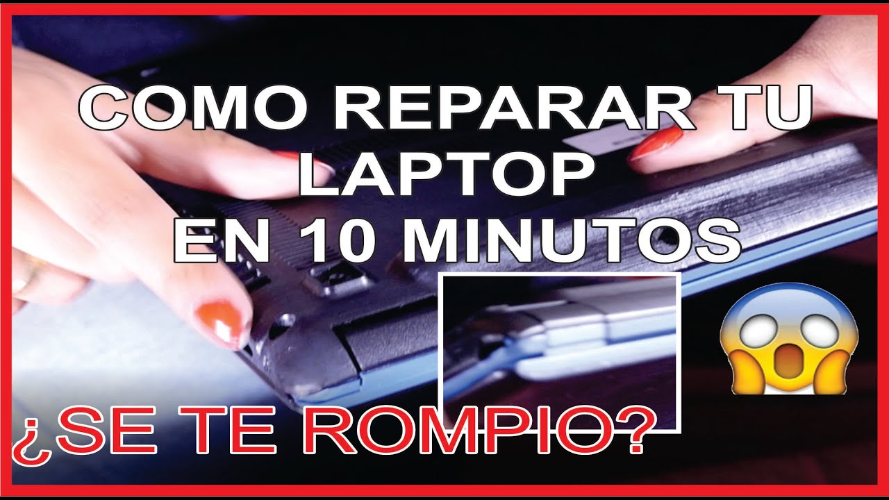 ¿Cómo reparar tu laptop rota o cualquier objeto de plástico en 10 ...