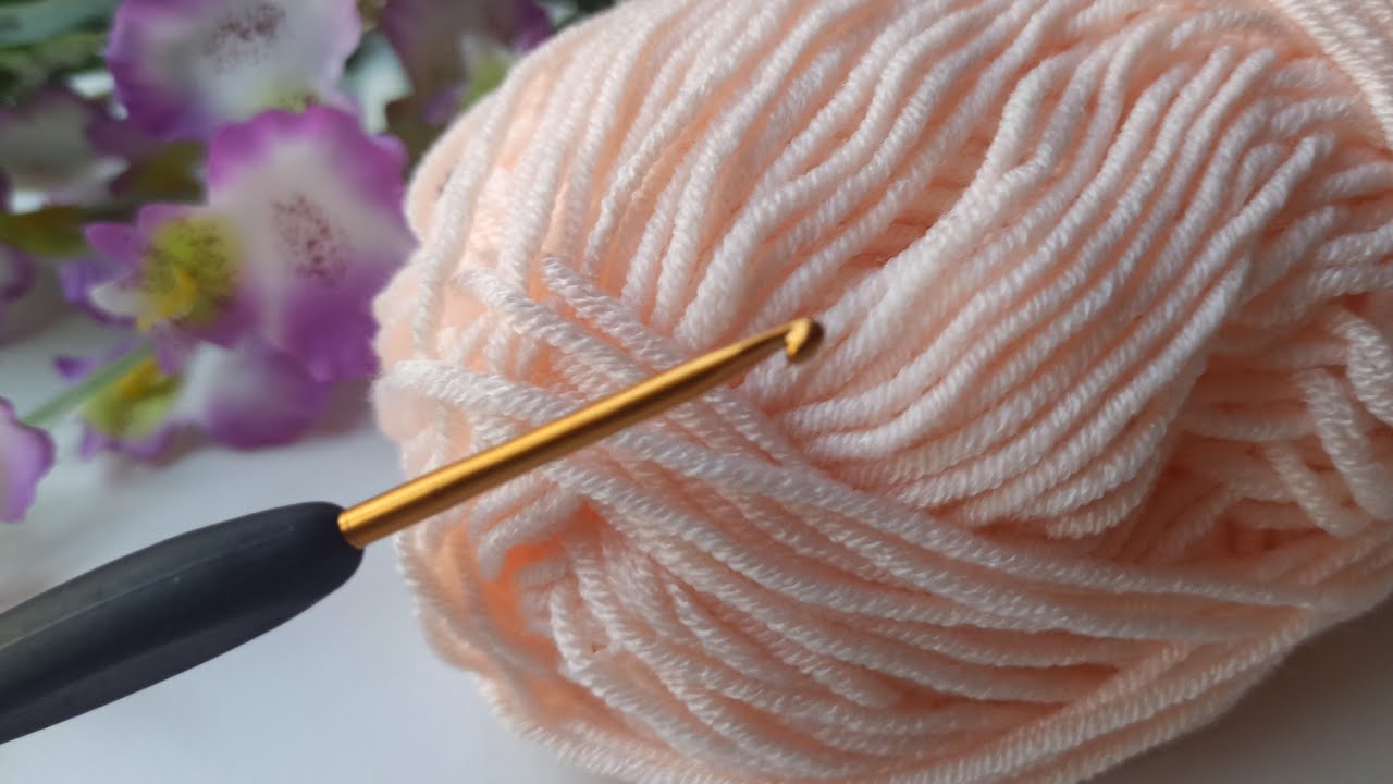 AMAZING! Very simple and very easy crochet stitch! Crochet - YouTube