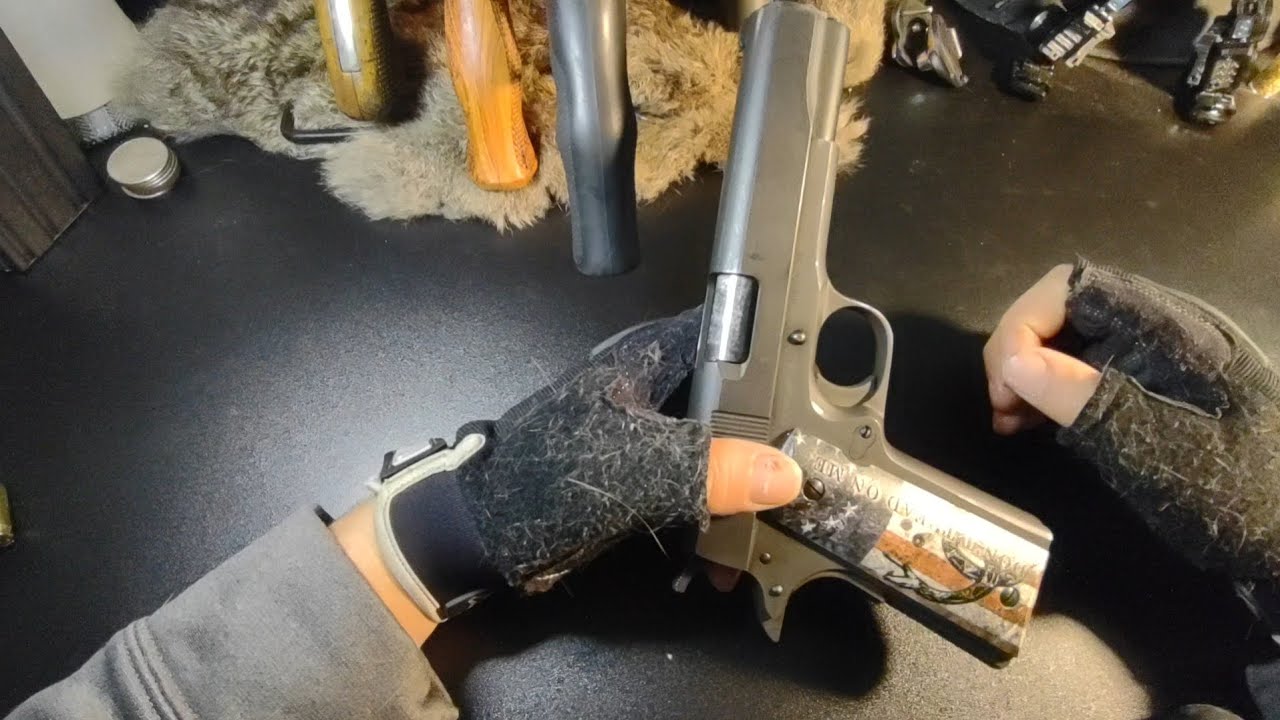 A Rock Island 1911 review (non-pushy fudd) - YouTube