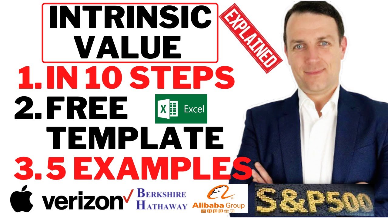 Intrinsic Value Calculation In 10 Steps (Free Template + 5 Stock ...