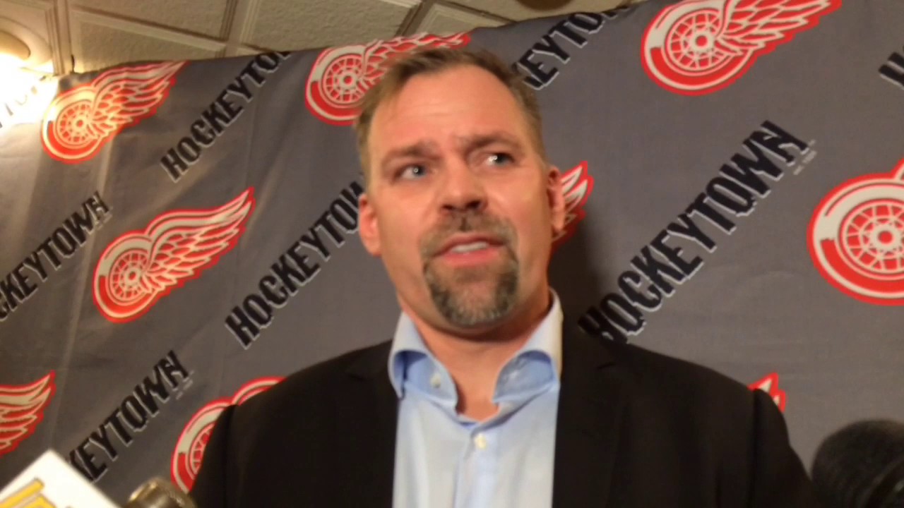 Tomas Holmstrom shares memories of Red Wings' 1997 Stanley Cup team ...