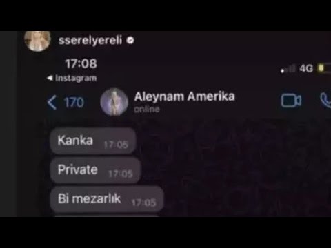 Serel Yereli Aleyna Tilki’nin mesajlarını yayınladıTürkiye'yi terk ederek müzik kariyeri için İngi