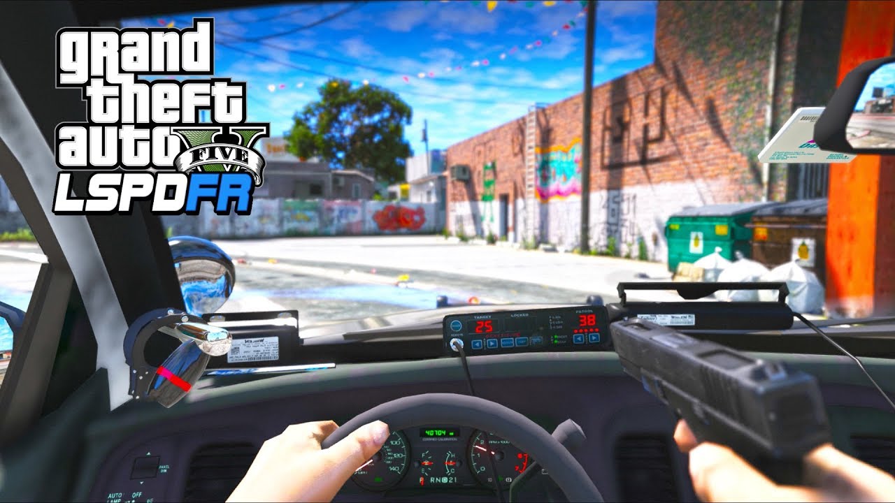 What it's like to be a cop in GTA5 (LSPDFR Mod Gameplay) - YouTube