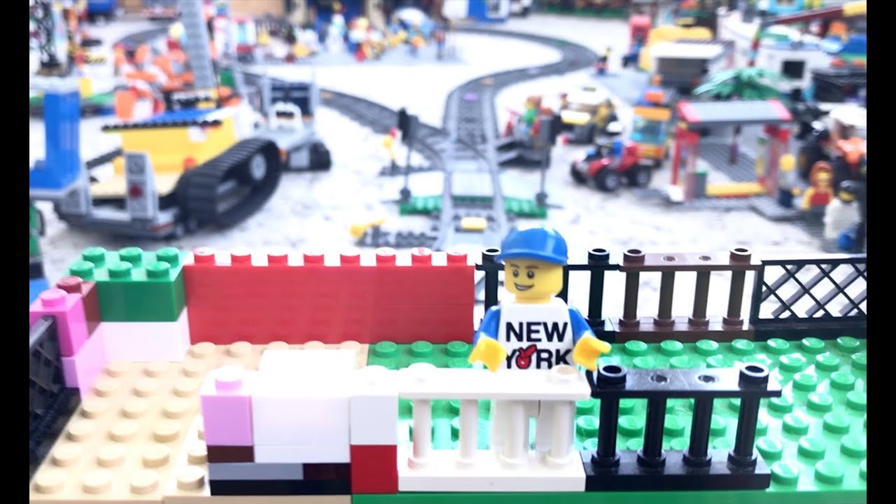 Super Awesome Custom Lego City - YouTube