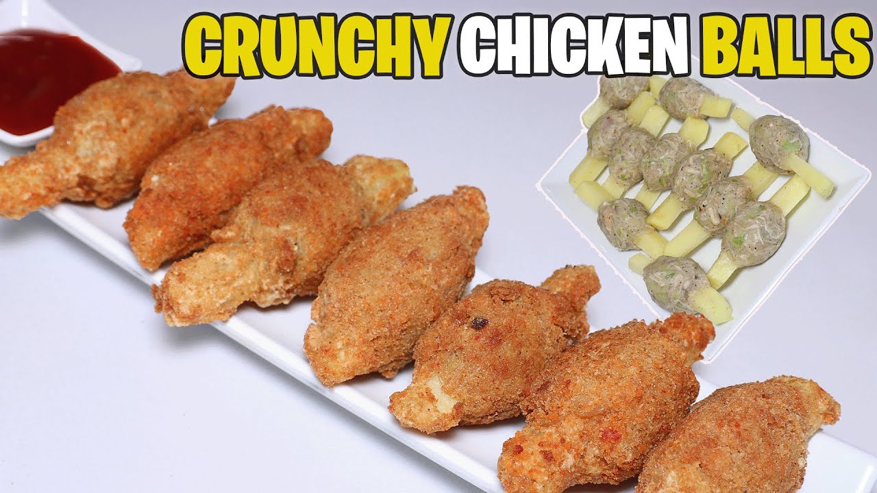 Ramadan Special Crunchy Chicken Balls Recipe l Fried Chicken Balls ...