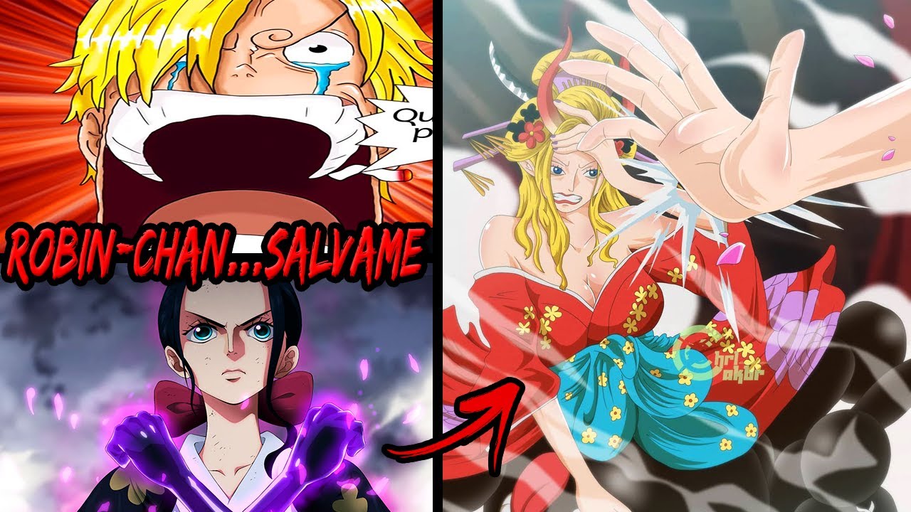 ¡ROBIN VS BLACK MARIA! El Épico Rescate de Robin | ¿Se Viene un SANJI ...