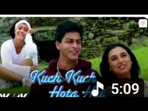 Kuch Kuch Hota Hai:Title Track |4KVideo| Shah RukhKhan|KajolRanilAlka YagnikUdit Narayan