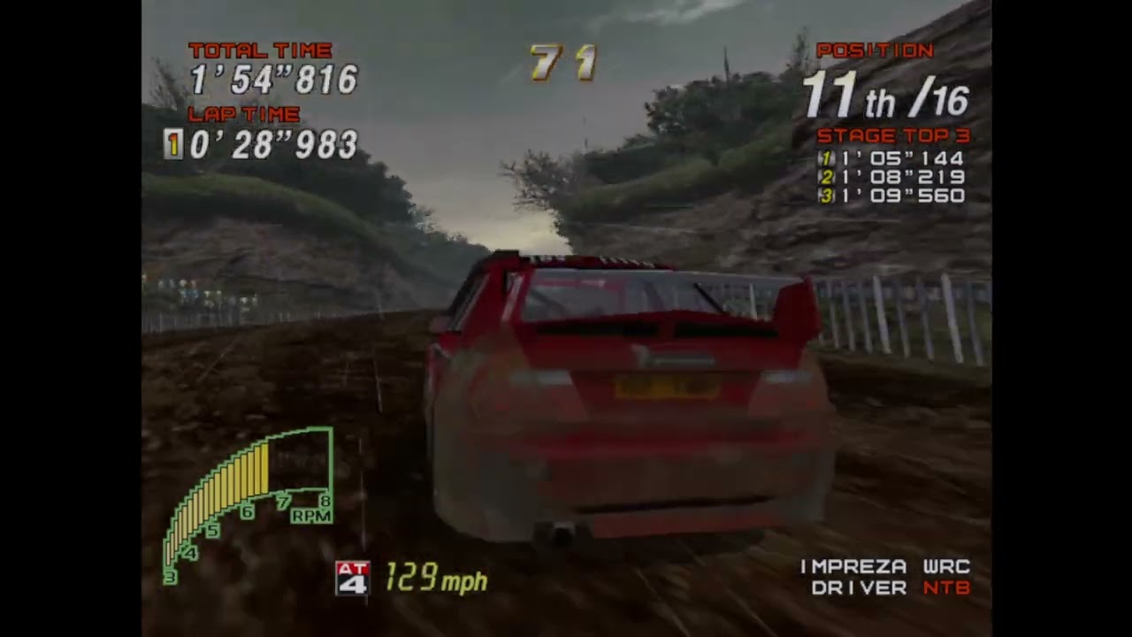 Sega Rally 2 10 Year Championship Year 7 (Subaru Impreza WRC) - YouTube